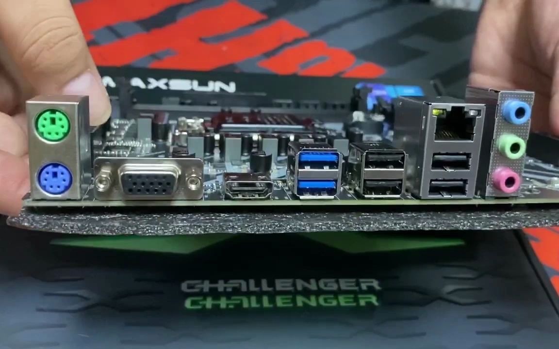 铭瑄MS-挑战者 H510M-K 拆箱视频性能介绍