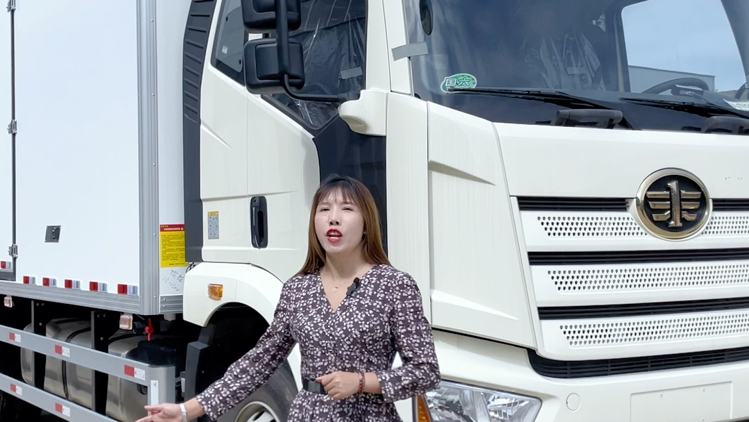 #冷藏车 6米8解放J6L冷藏车,整车22个起,首付不到三万提回家#卡车...