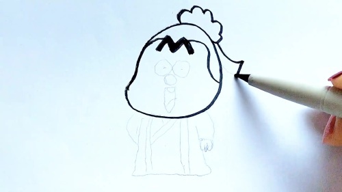 3616. 古诗怎么配图,创意简笔画,人物简笔画