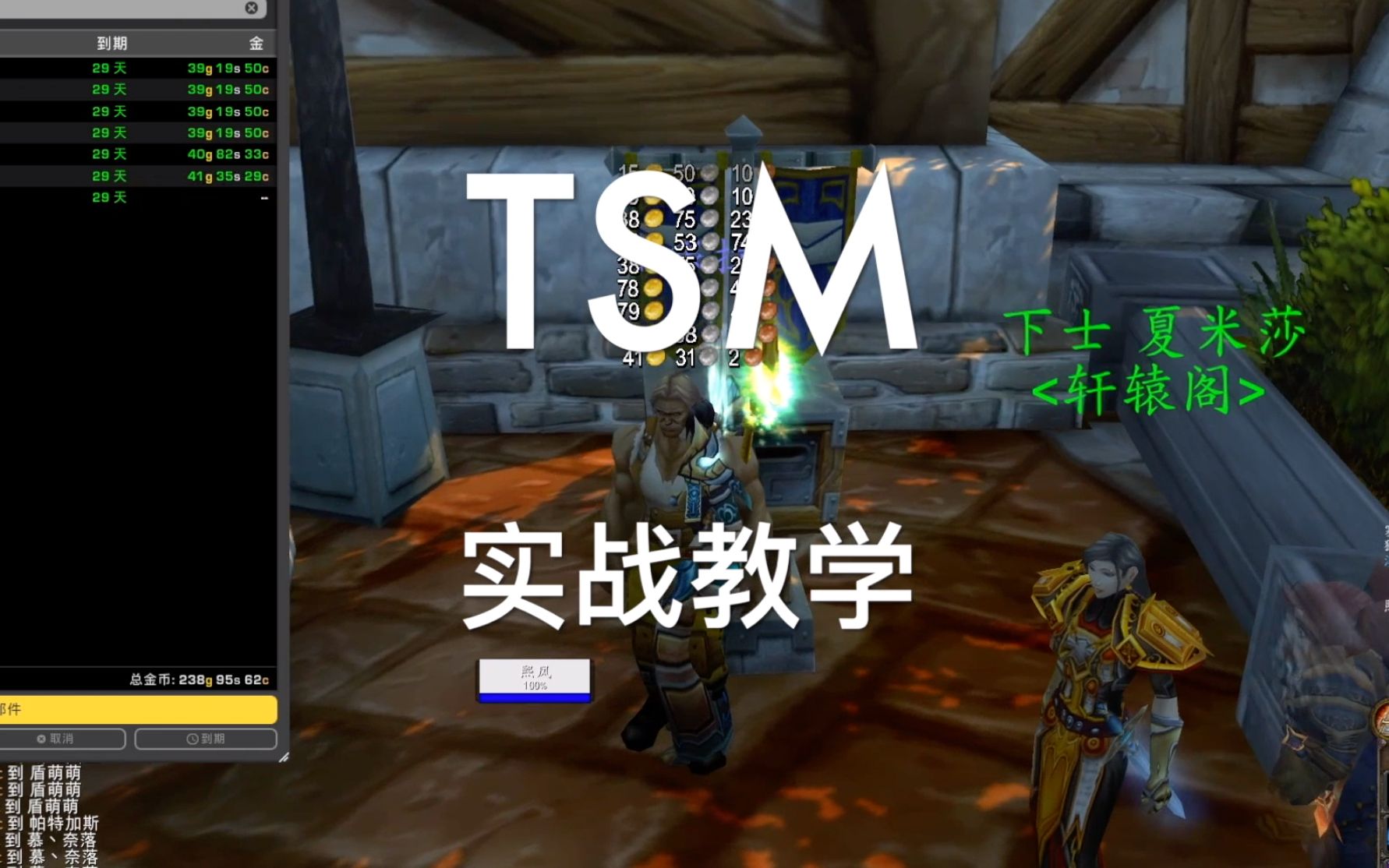 魔兽世界怀旧服TSM地精实战之一:物品分组