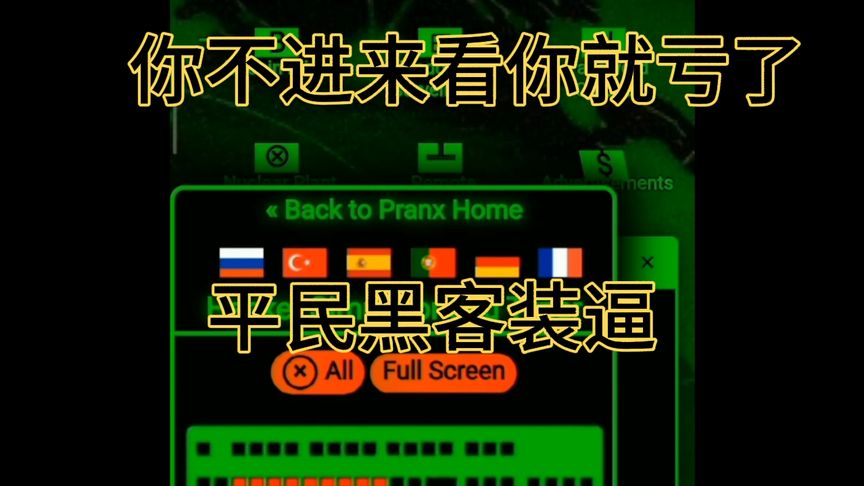 黑客装逼代码 //pranx.com/hacker/