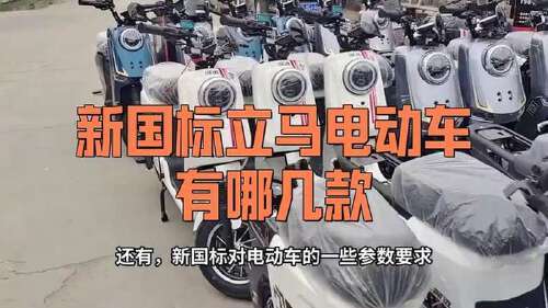 新国标电动车怎么选?这3款立马车型上路不超标!