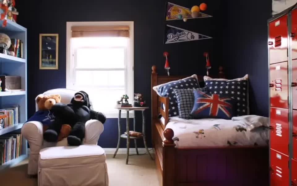 男孩房装修效果图大全,总有一款你中意的 儿童房设计
