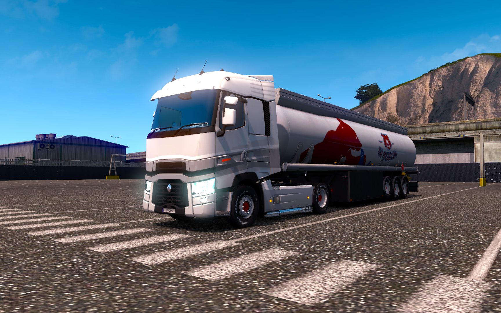 【欧洲卡车模拟2】7.27 环英国娱乐直播录像