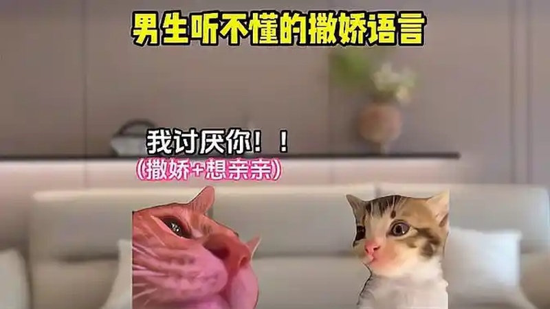 男生听不懂的撒娇语言