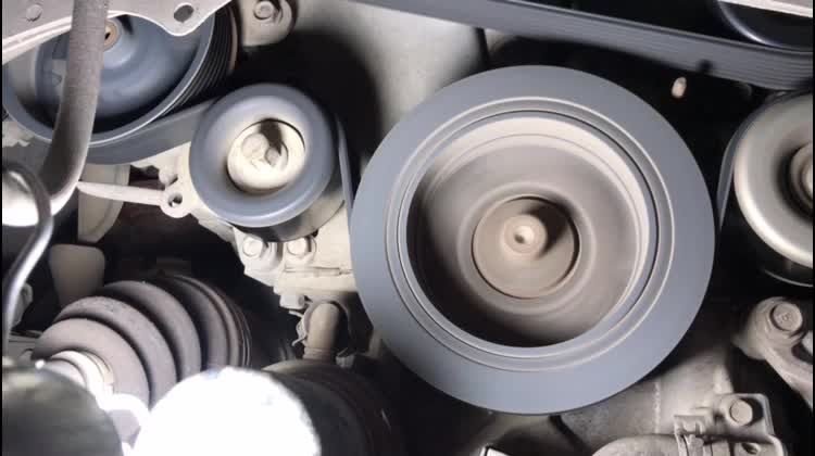 天籁v6, 你们是怎么更换这个张紧器的呢?