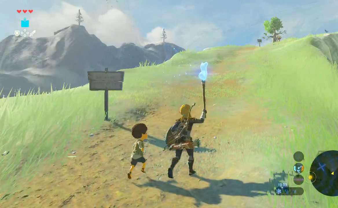 代入林克玩游戏_哔哩哔哩bilibili_塞尔达传说