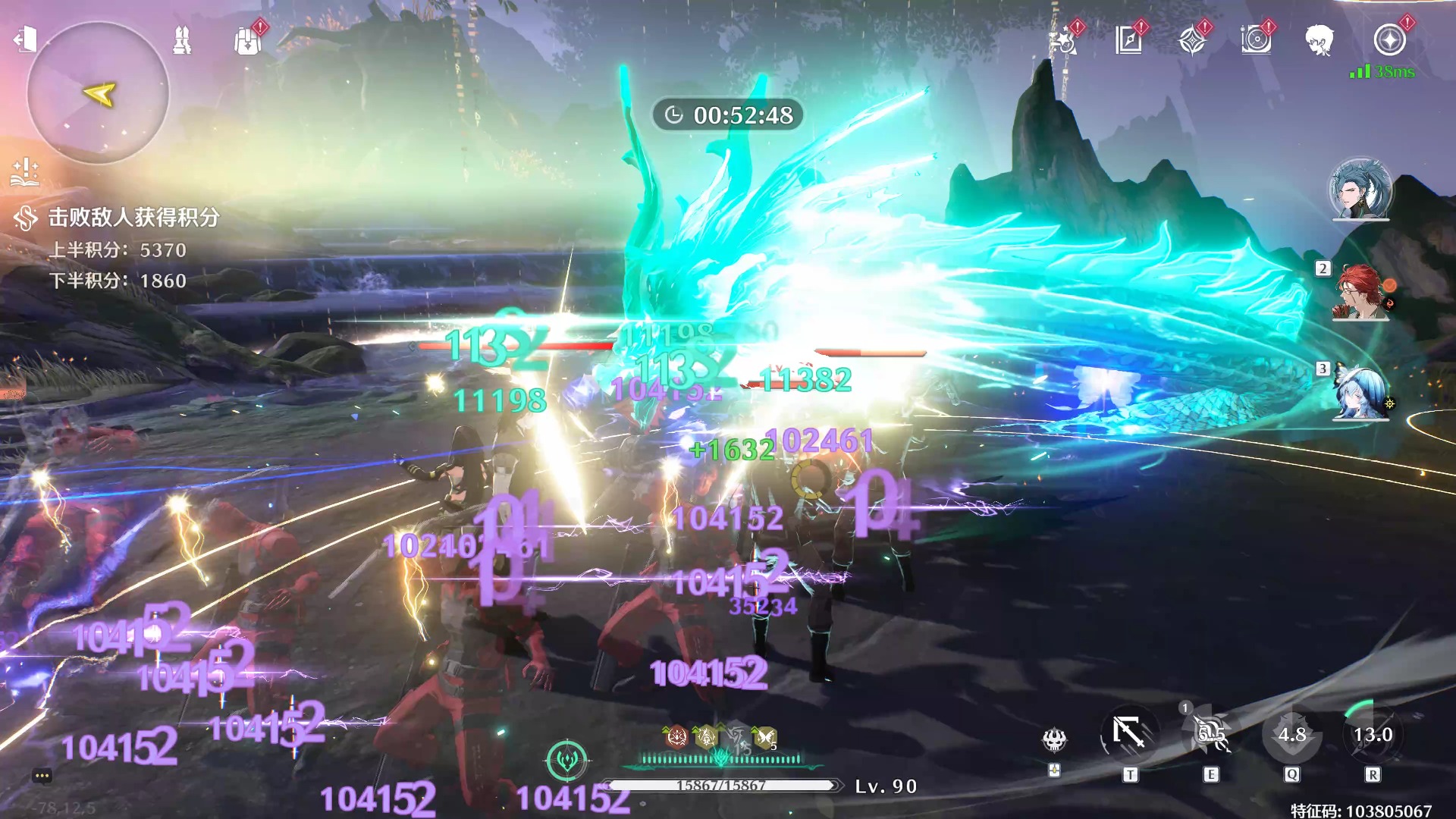 钳形激战无双版2 0+1龙凤上半轻松5000分