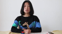 软笔书法“横折”教程:起笔是横顿笔向上,倒折时向上稍拐一点