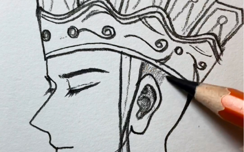 一分钟教你画动漫唐三藏,看完视频你也可以