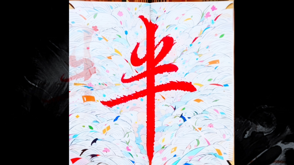 一年级上册“半”字楷书书写技巧讲解