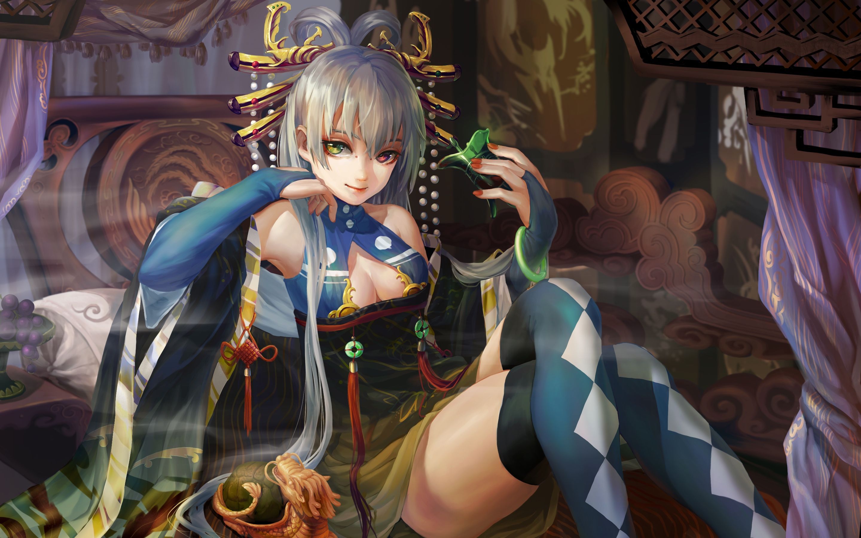【洛天依生贺】《嗜血印》 洛天依主角mod 万古生香(V4凝) 混剪