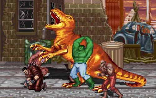 这个绿巨人你认得么?快打旋风(麦斯)