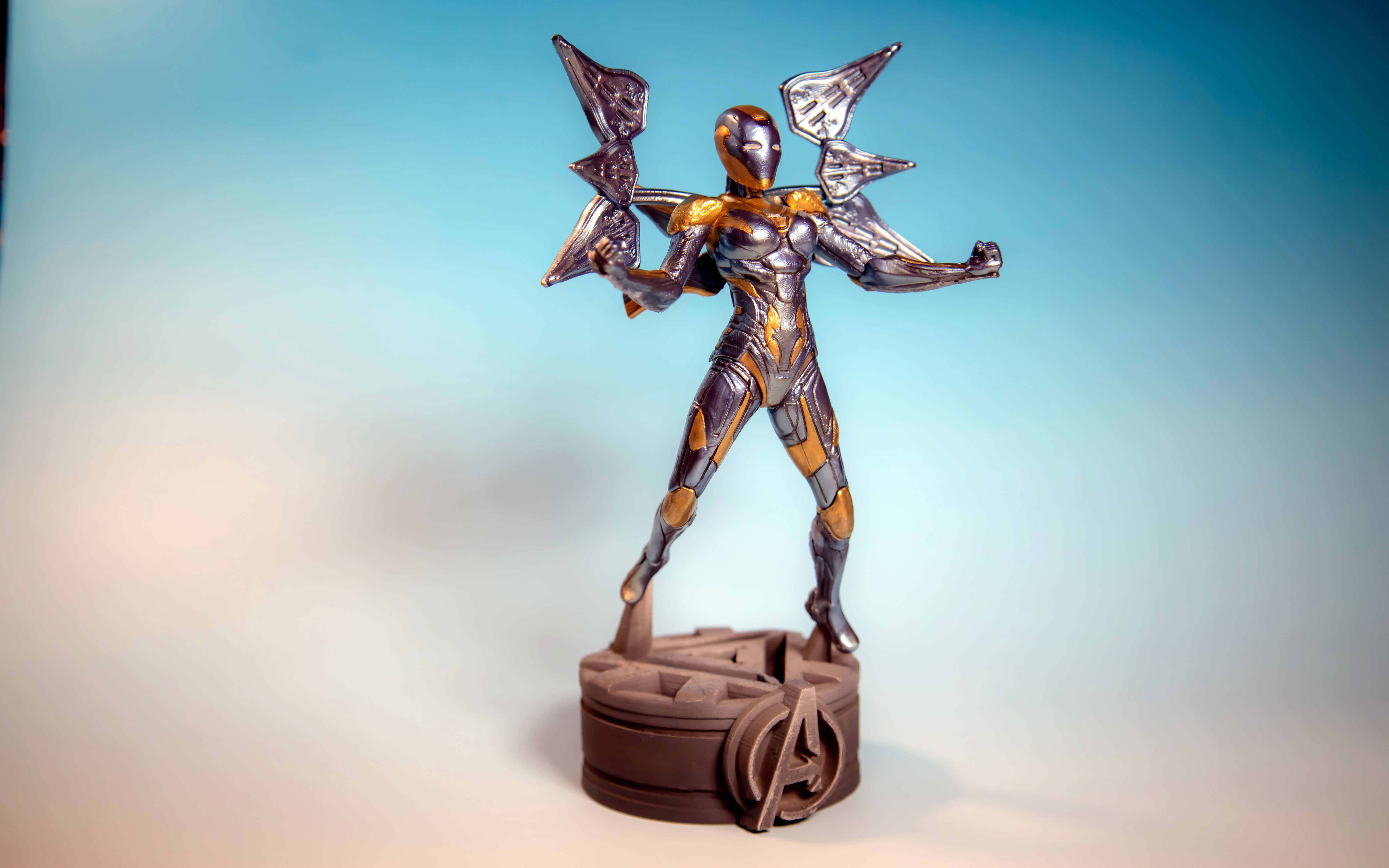 3D打印模型制作,复联4小辣椒出击