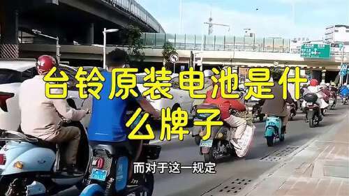 台铃电动车原装电池揭秘!竟然是这个隐藏大品牌!