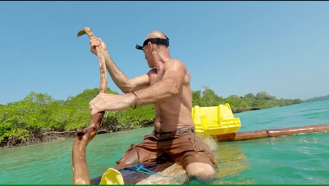 《单挑荒野:水之章》高能来袭!跟着德爷一起深入探索荒野与未知水域,...