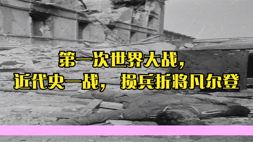 第一次世界大战，近代史一战， 损兵折将凡尔登