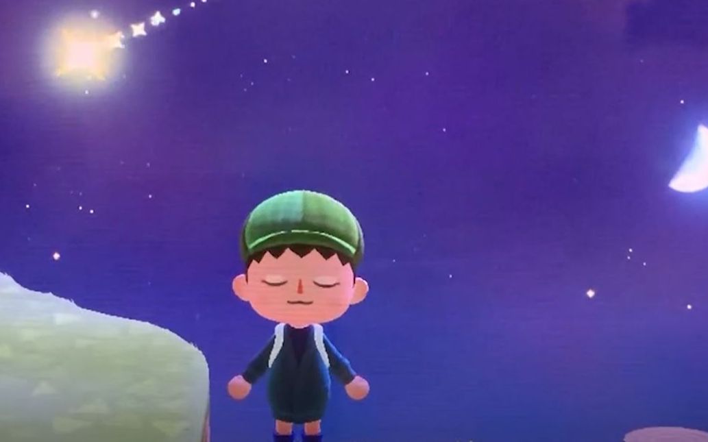 动物森友会: 去朋友岛上刷流星雨?概率高吗?~~流星雨怎么样会有呢?