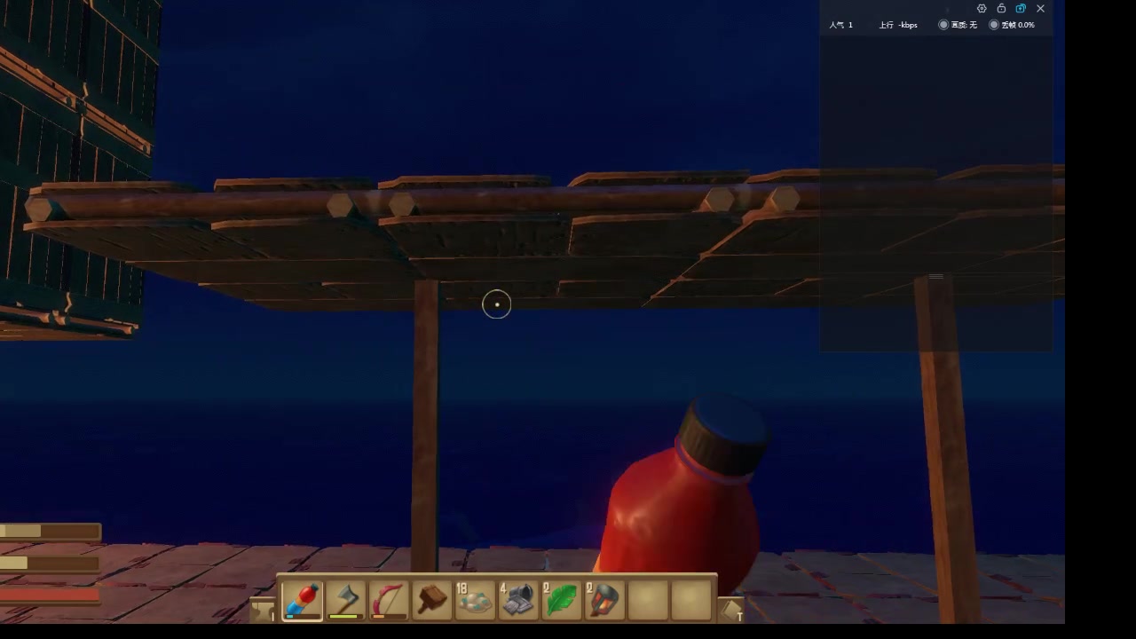 木筏求生木板浮空教程