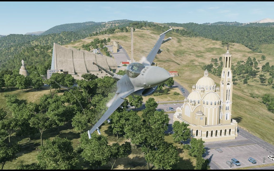 DCS: 叙利亚地图 - F-16 贝鲁特