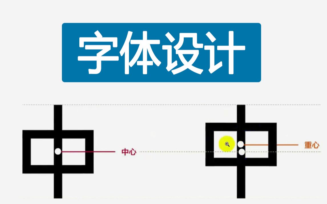 【字体设计】从0开始教你学习中文字体设计