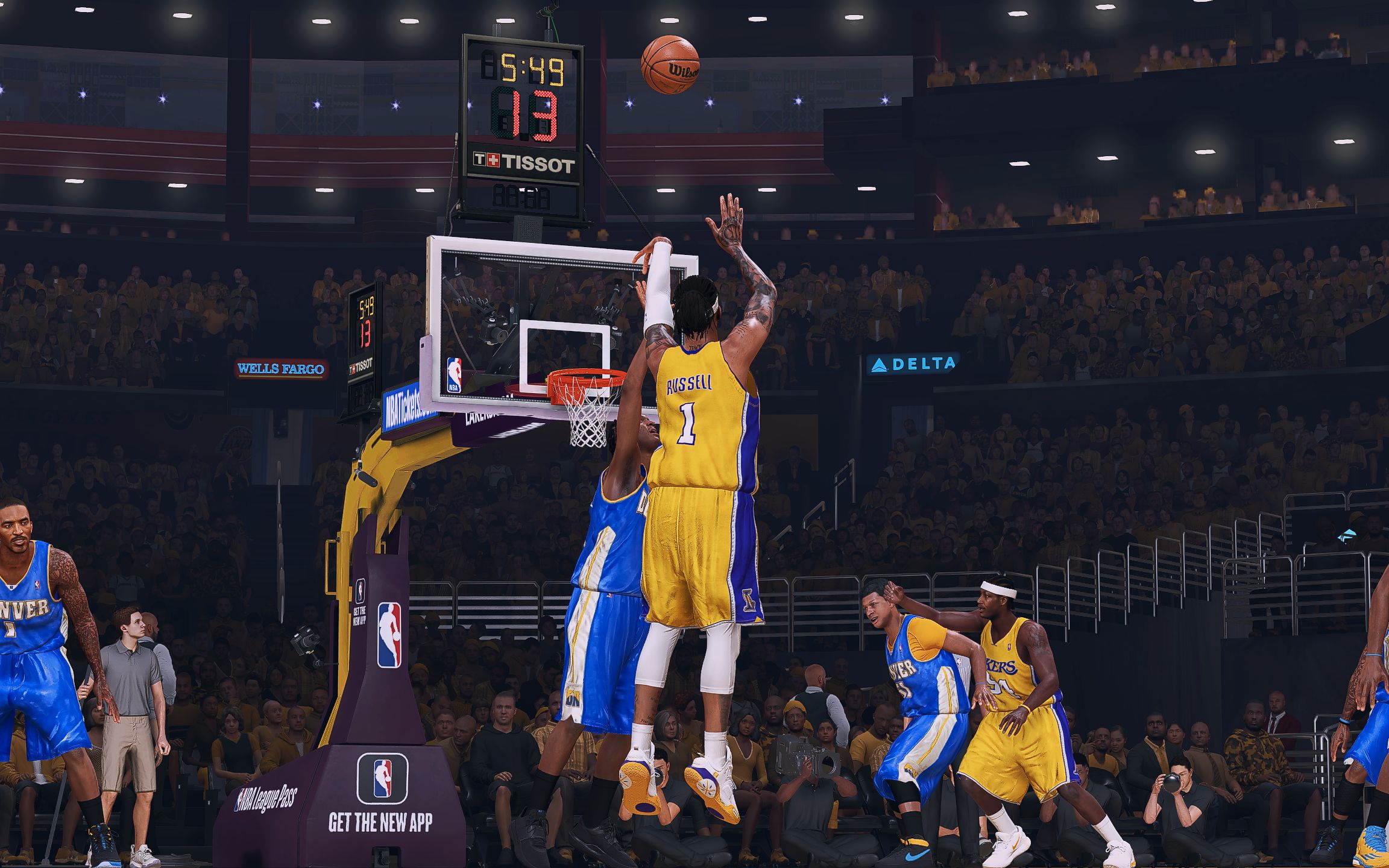 NBA2K23 德安吉洛·拉塞尔投篮姿势修改(双版本)_游戏集锦