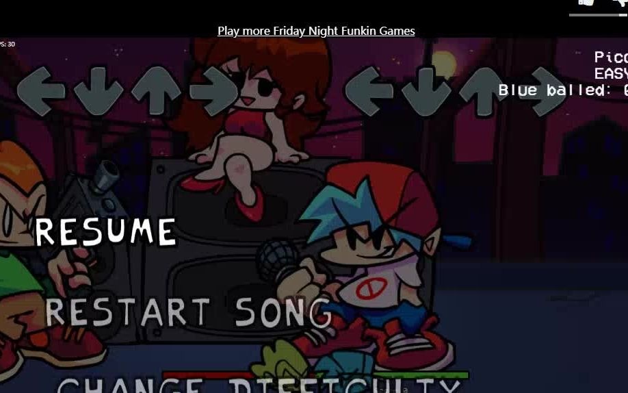 FNF:第一次玩电脑版,有点不适应