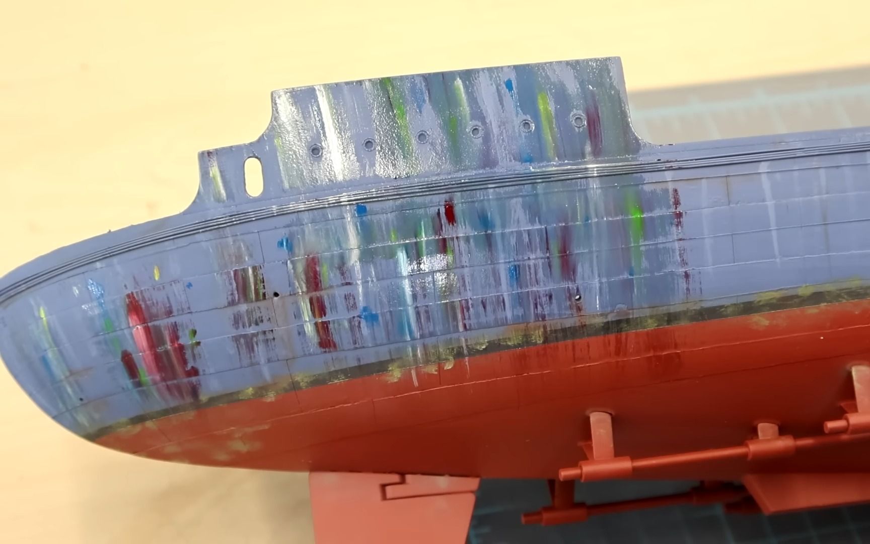 1/200 USS 企业号CV-6航空母舰模型制作连载 Vol.3