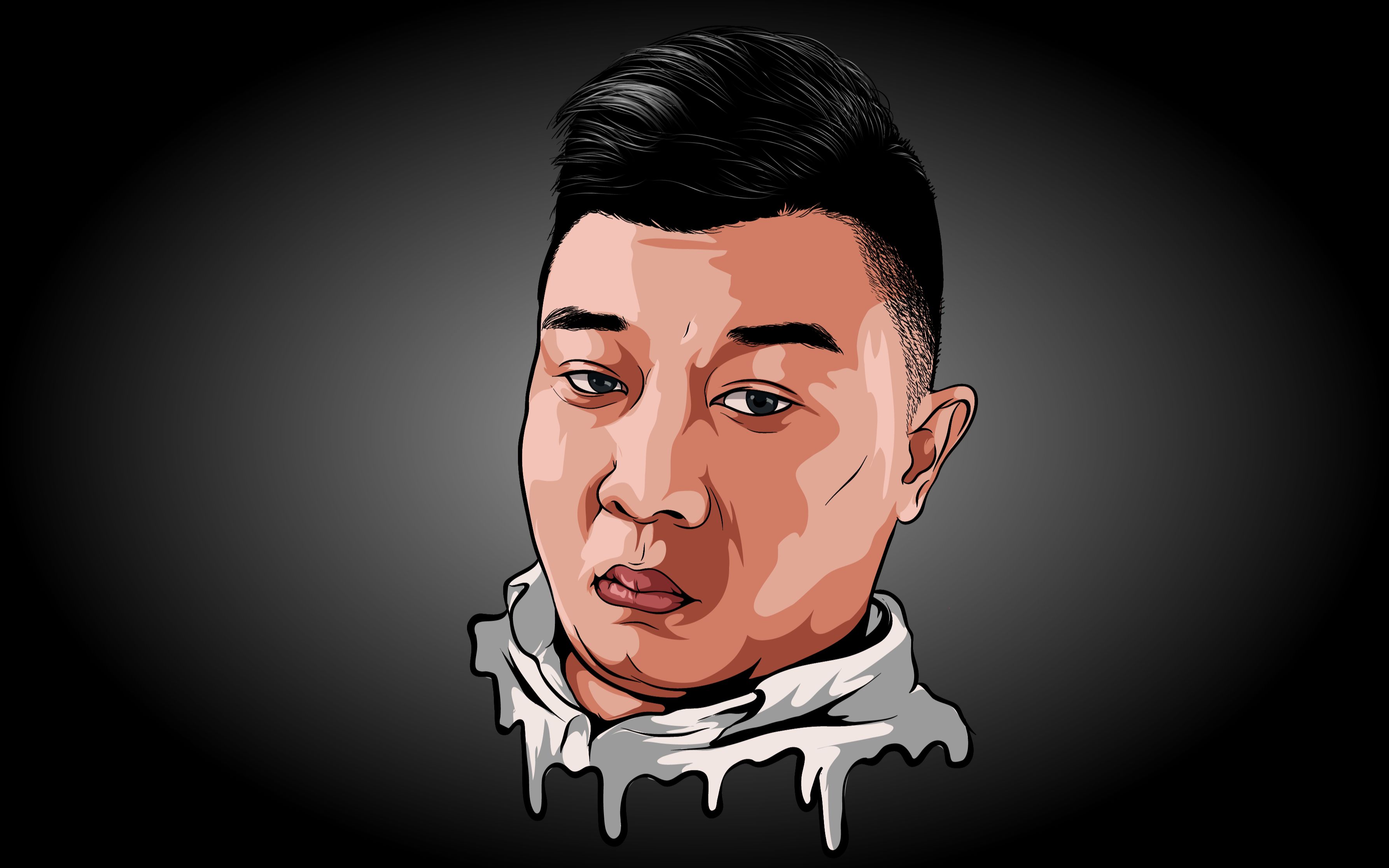 男生头像插画,手绘人物肖像画,绘画方法技巧分享