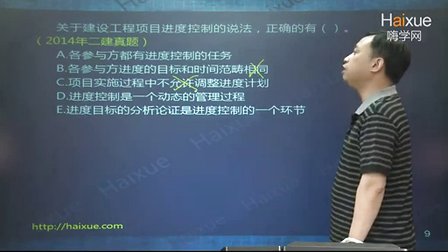 1Z203000 (10)建设工程项目进度控制与进度计划系统_标清