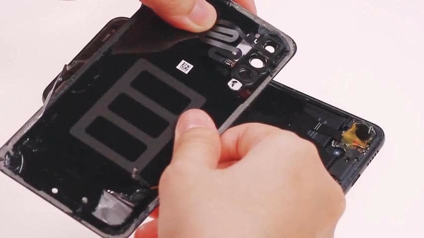 华为p20怎么拆开