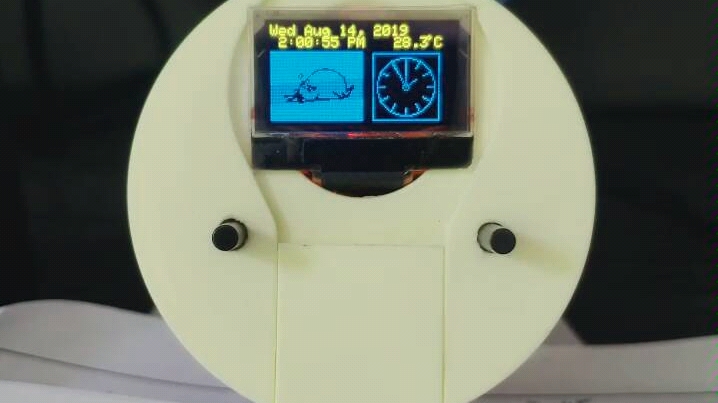 自己借鉴国外大神改的 arduino兔兔闹钟