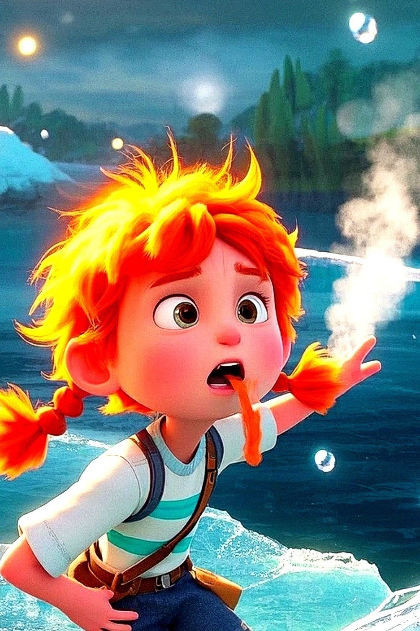 少儿动漫,小企鹅皮皮怕冷,南极运动会暖身心