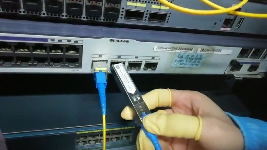 易天1.25G SFP BIDI SC光模块华为交换机互连