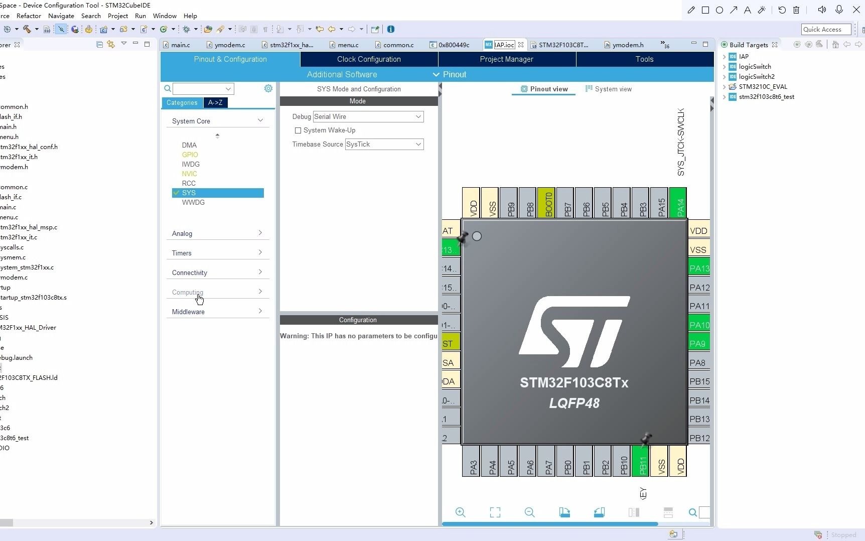 STM32IAP+STM32CubeIDE