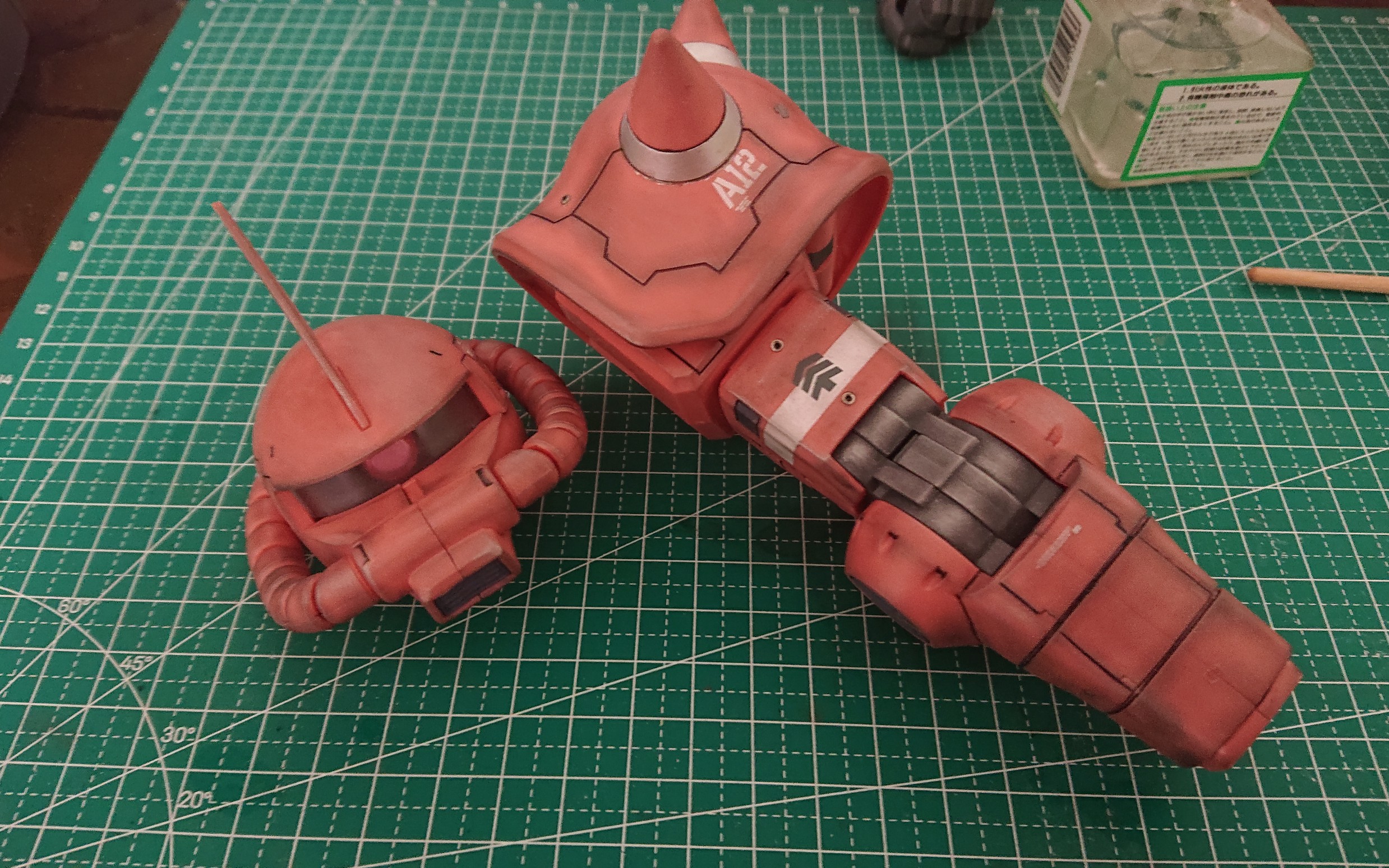 【高达模型】1/48比例mega扎古完成度80%