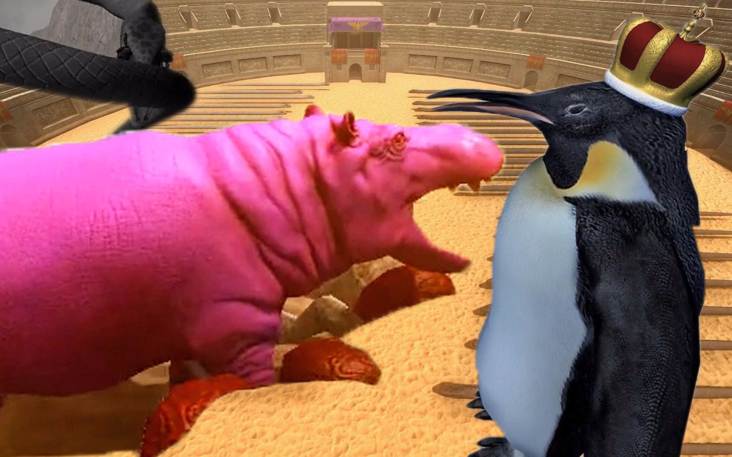 【小猪解说】野兽模拟器丨帝企鹅和彩虹小河马?