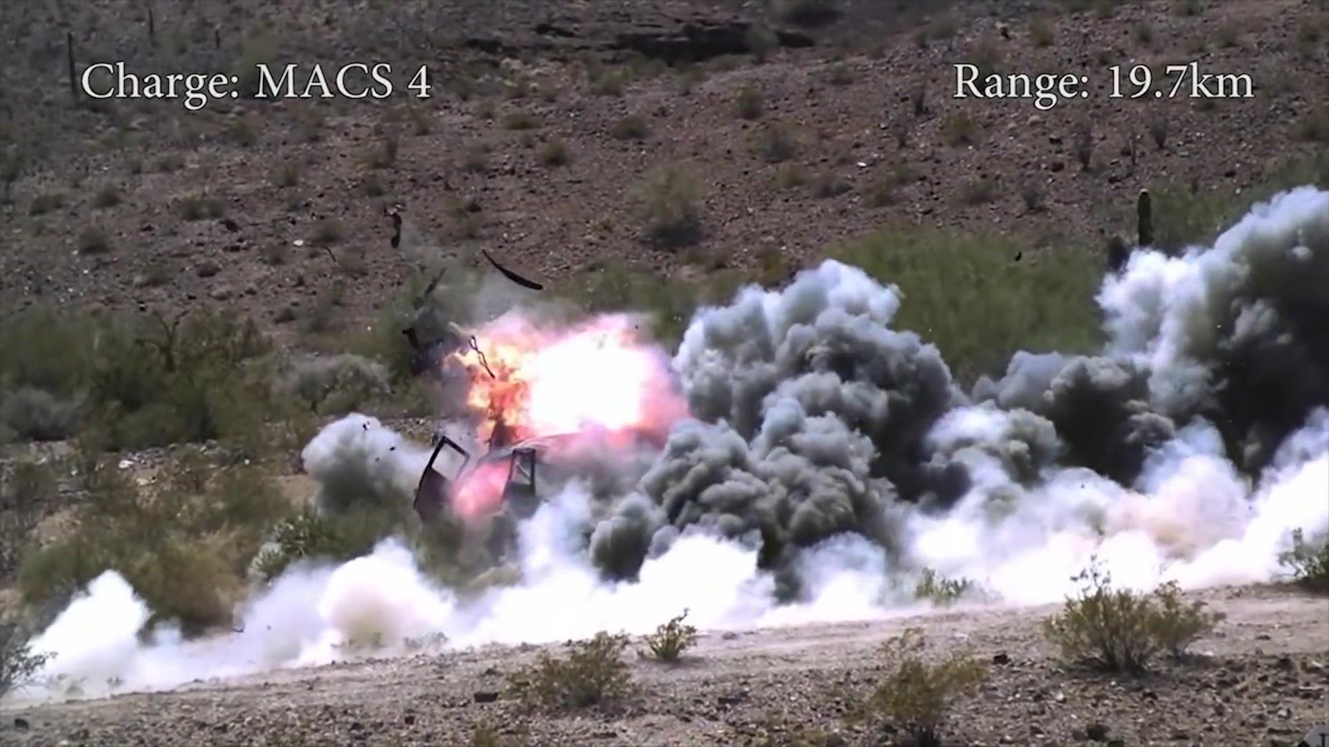 【暴力美学】慢镜头下的精确制导炮弹爆炸瞬间