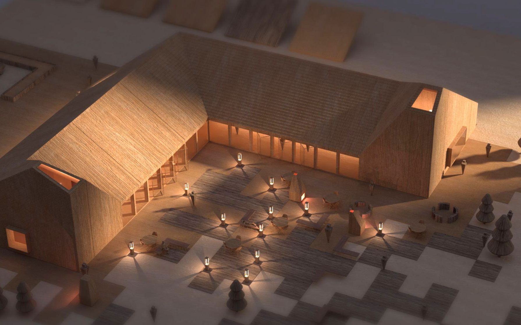 SU+Vray | 你以为手工模型只是这样?