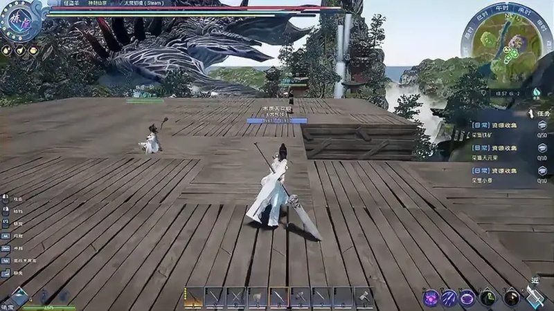 Steam又出现一款,水墨修仙游戏,PVP不掉装备利好萌新!