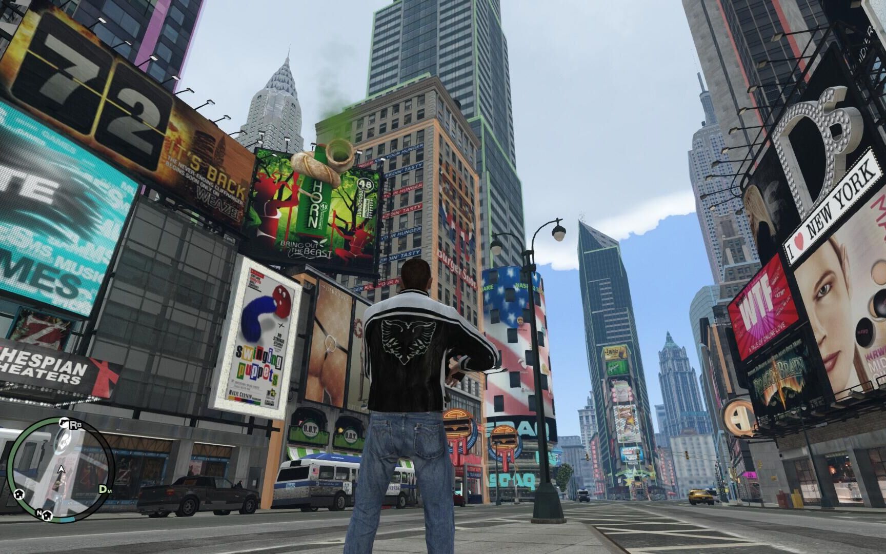 ...AI重制版】GTA4侠盗猎车手IV完整纽约重制电影化风格游戏演示4K~
