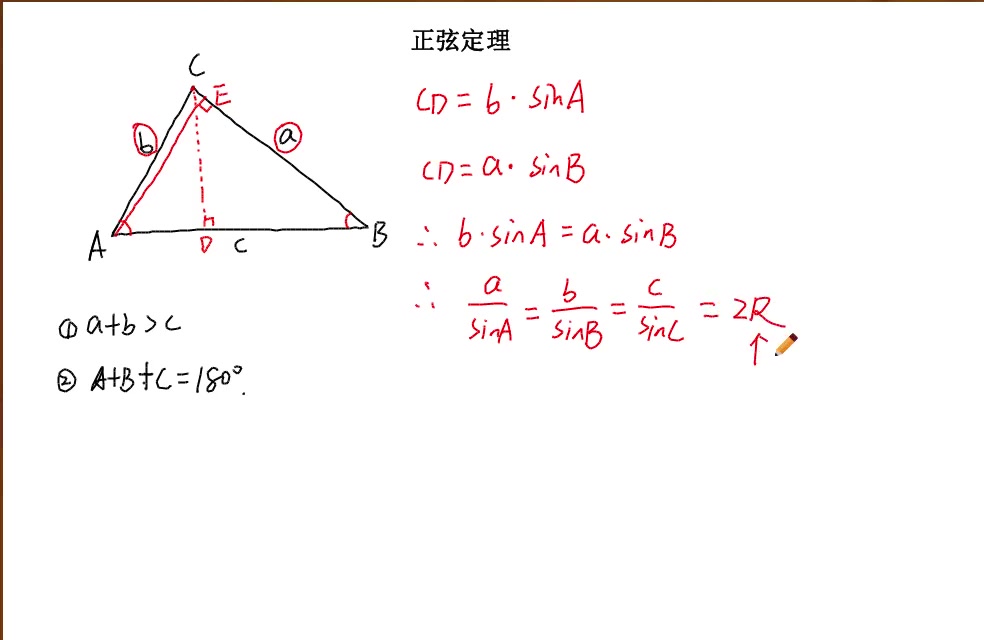 必修五 解三角形01 正弦定理