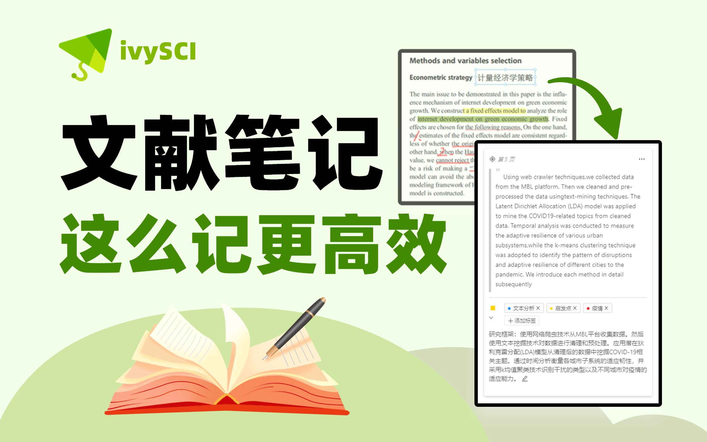 在论文PDF上画了很多标记,做了很多笔记,为啥论文还是不知道怎么写?