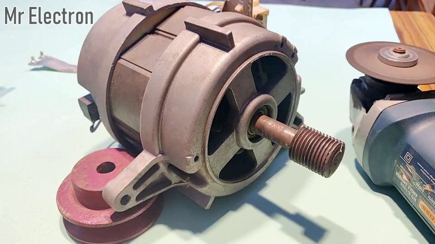 用电容器组制作自激12V汽车交流发电机_完整说明接线和连接