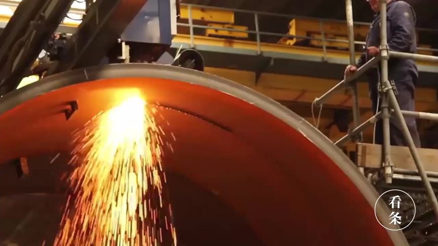 大直径管道是这样切割的,几种最先进的管道切割技术!