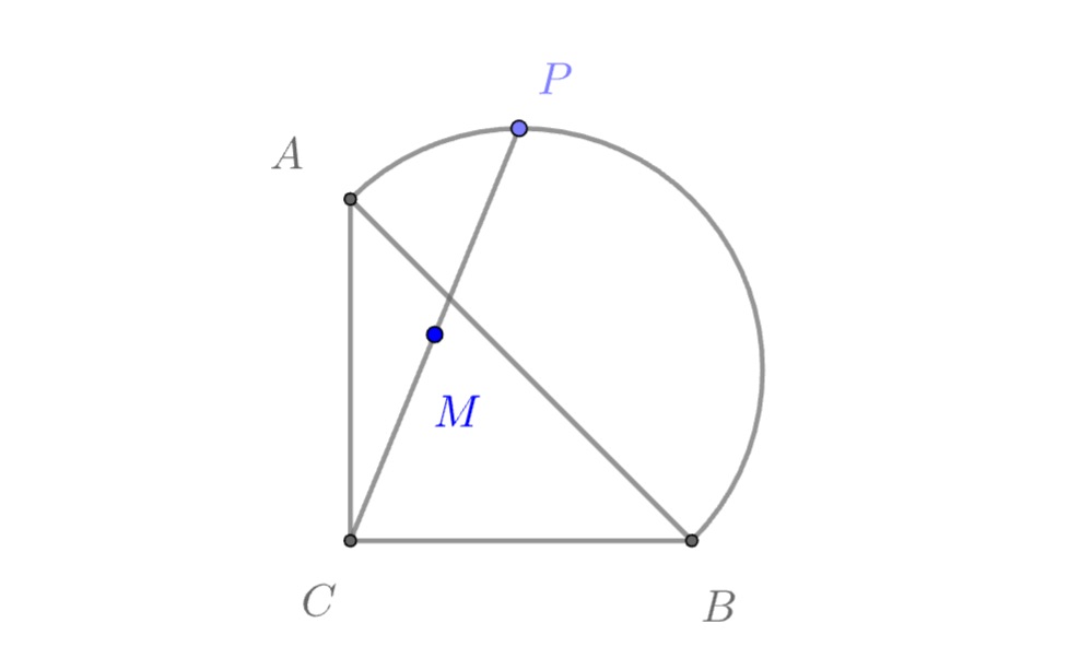 求点M的运动路径长