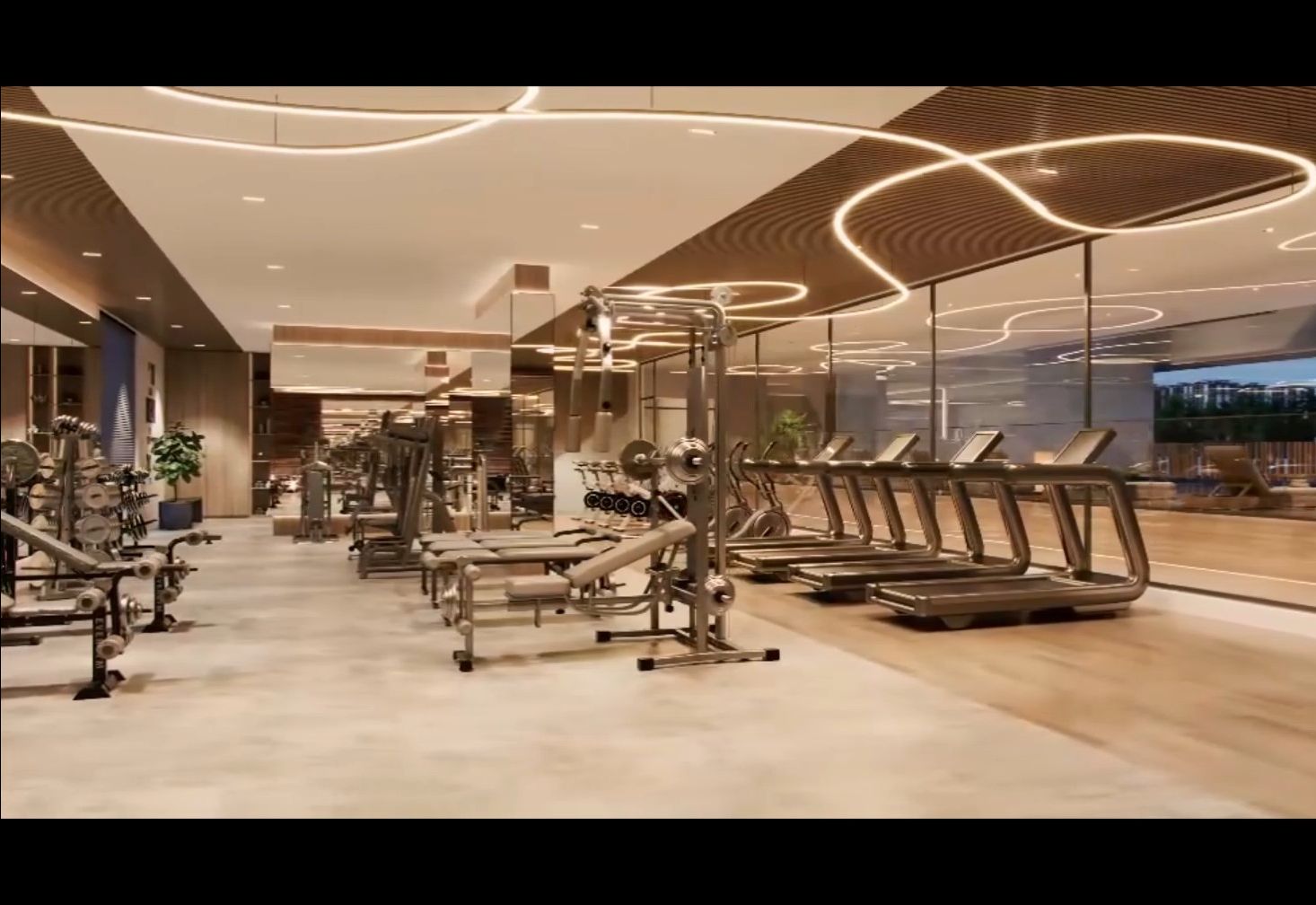 室内工装漫游动画——制作健身房甩大绳动画