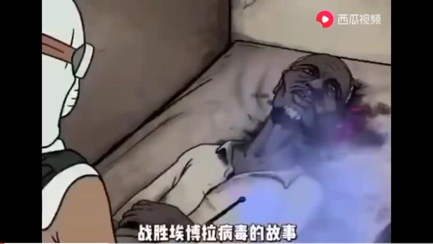 非洲埃博拉病毒传染,传播的过程