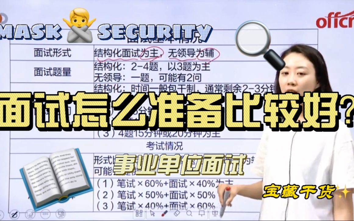 事业单位面试怎么准备比较好? 首先第一步了解面试基本情况!