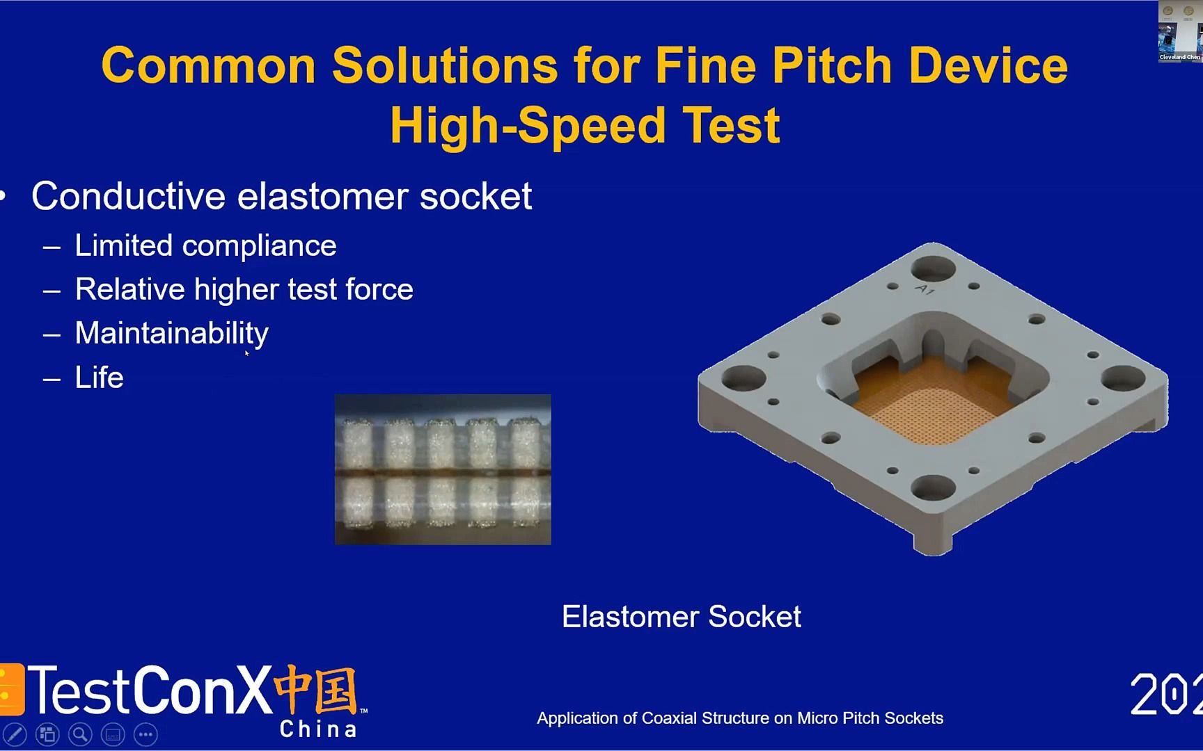 Cleveland-同轴结构在微间距插座上的应用_TestConX China 2022_...